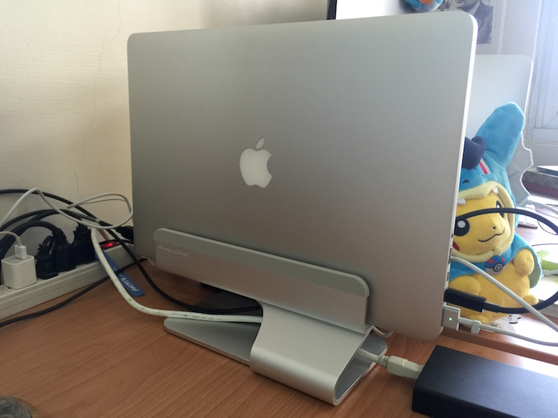 給 MacBook 找一個家：Rain Design mTower 筆電架 - Hiraku Dev