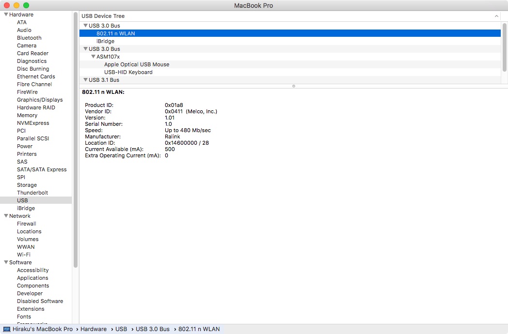 在 Mac 手動安裝 USB 網卡驅動的方法（以 WLI-UC-G300HP 為例） - Hiraku Dev