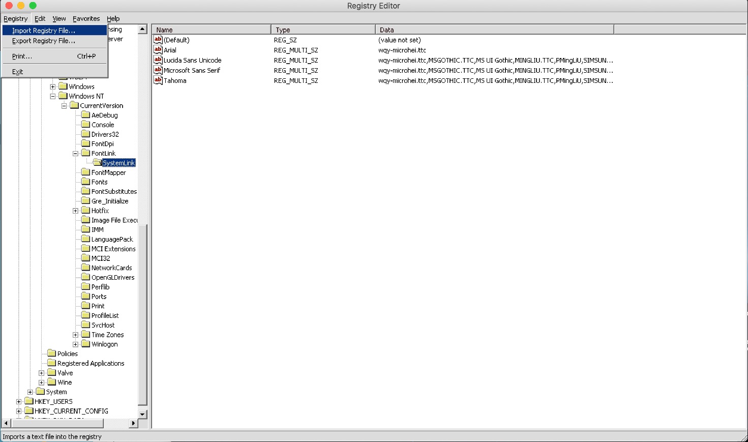 Porting Kit / Wine 中文顯示問題修正 - Hiraku Dev